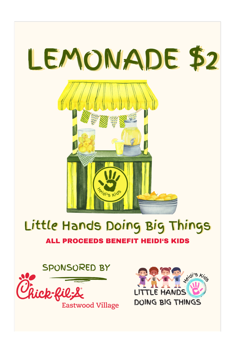 Lemonade Stands | Get Involved Today — Heidi's Kids