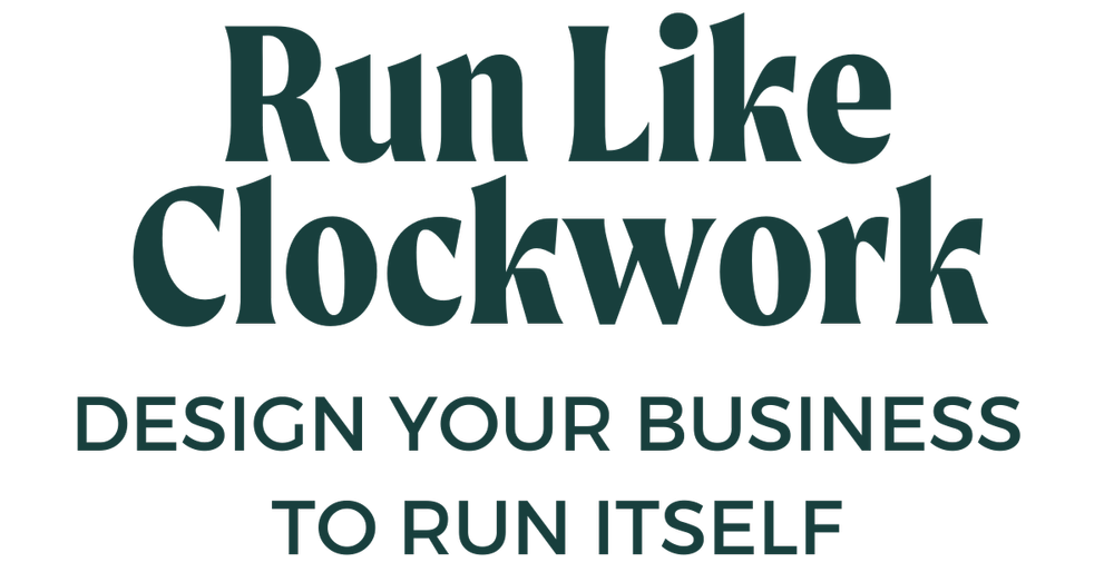 [Kit] Thank You — Run Like Clockwork