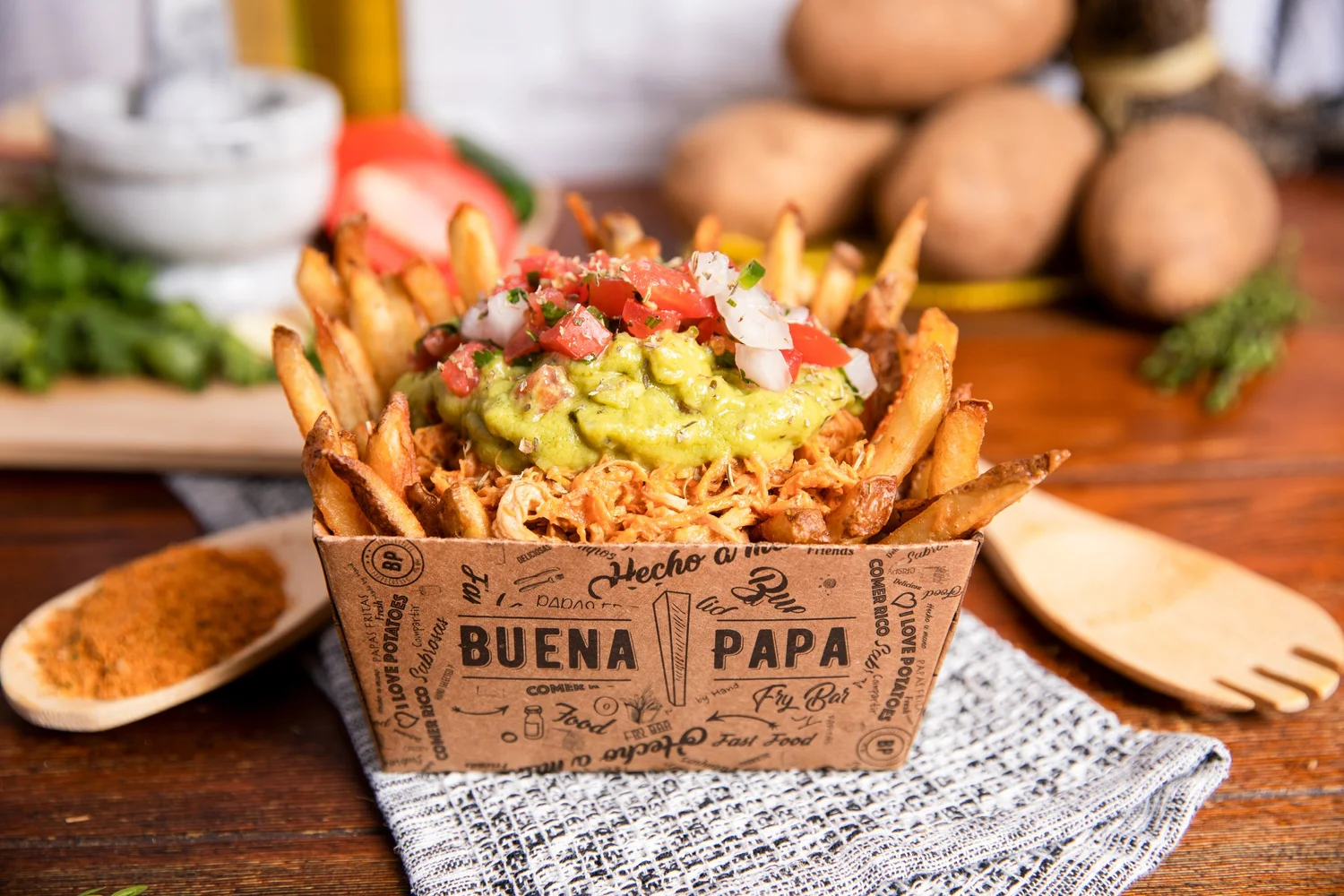ABOUT OUR FRIES — Buena Papa Fry Bar