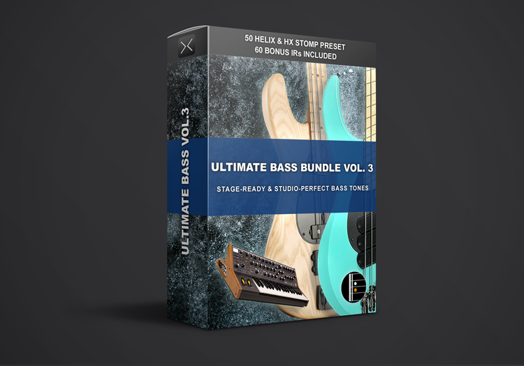 Bass Presets & Impulse Responses for Line6 Helix/HX Stomp