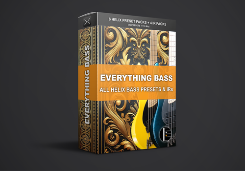 Bass Presets & Impulse Responses for Line6 Helix/HX Stomp