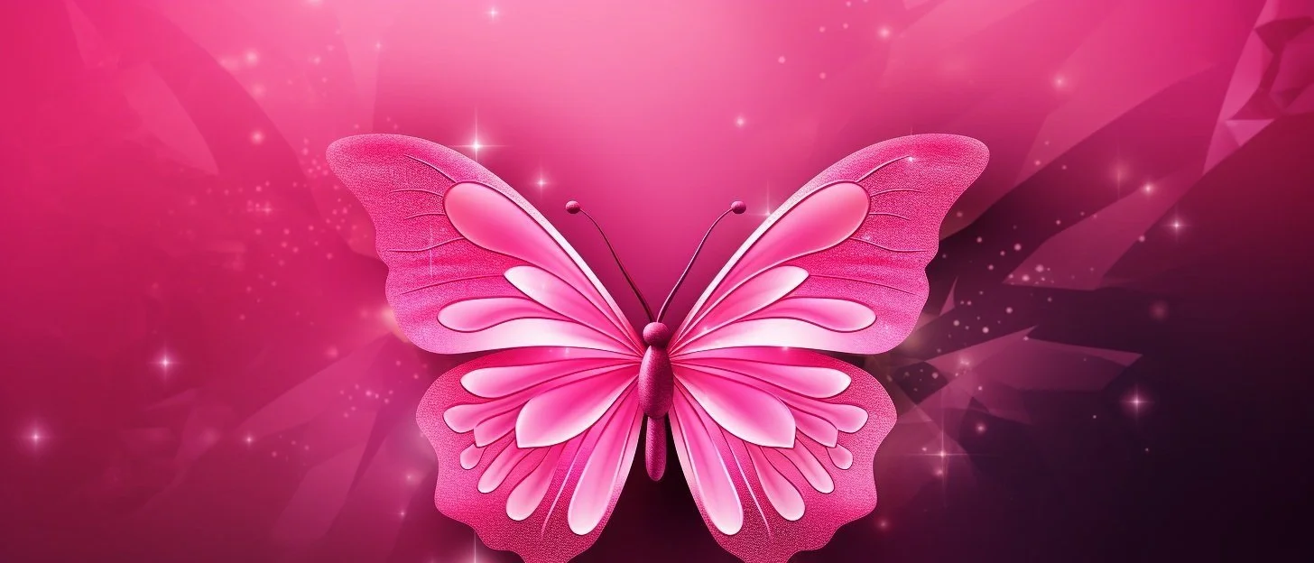 Pretty Pink Butterfly
