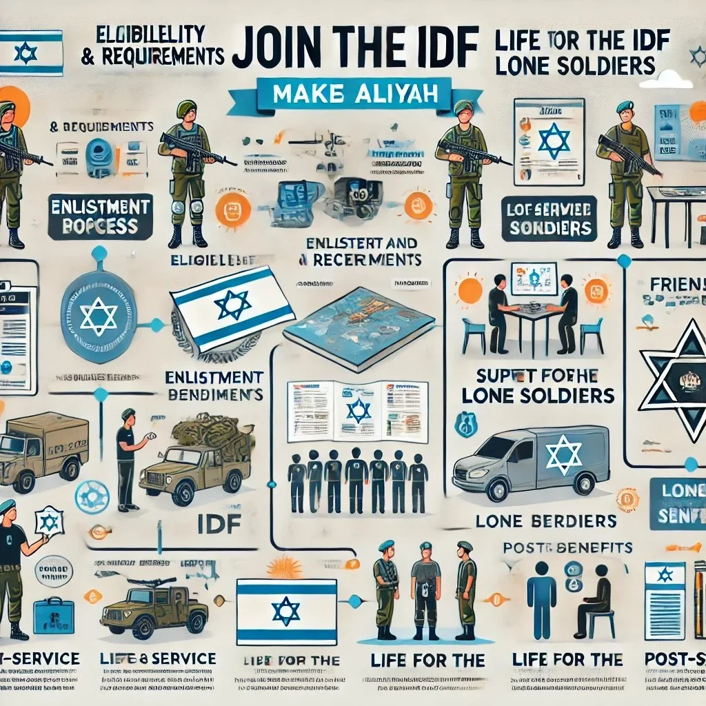 Making Aliyah To Join The IDF — Easy Aliyah. Quick and efficient Aliyah ...