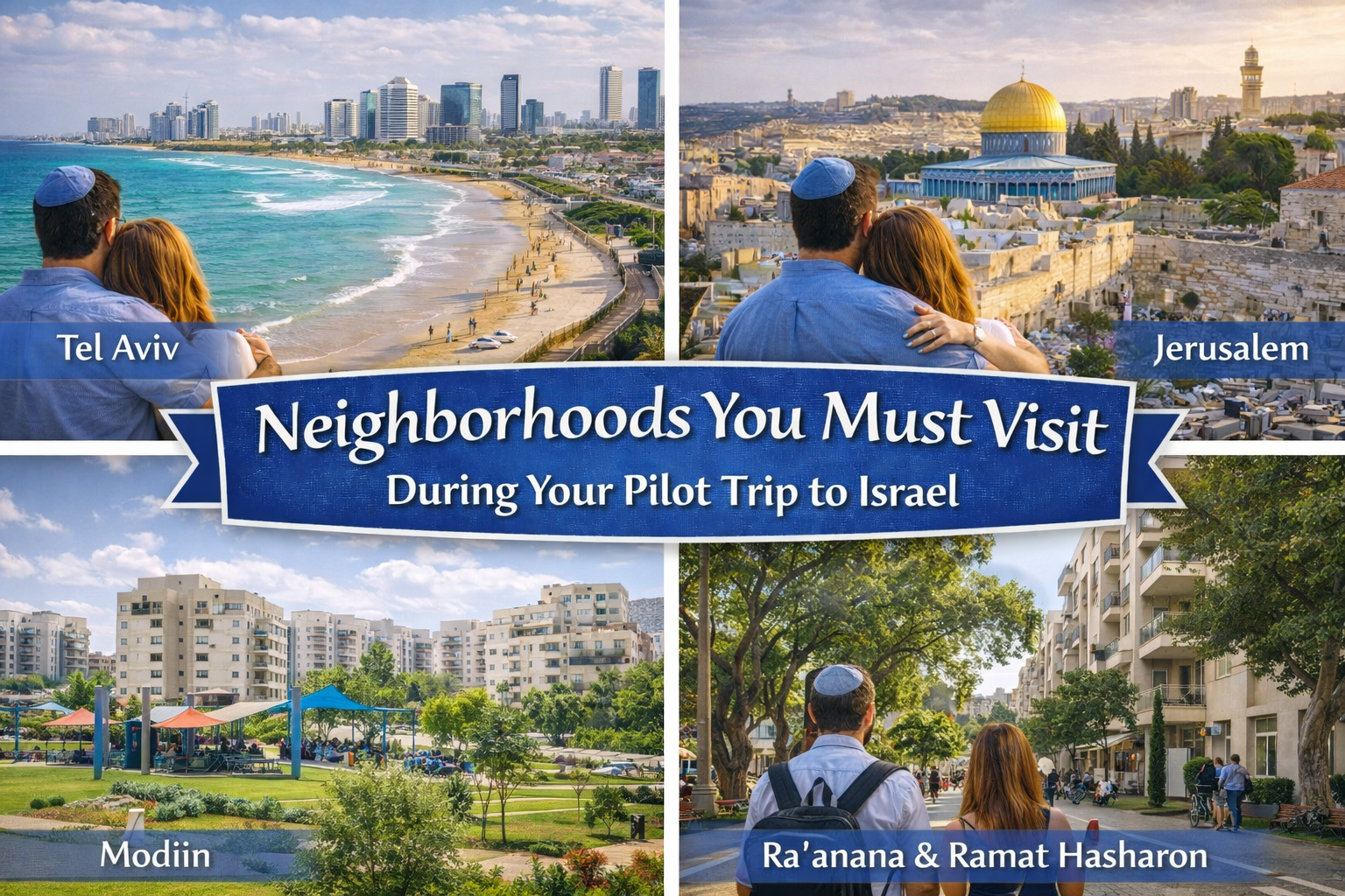 Neighborhoods You Must Visit During Your Pilot Trip to Israel — Easy ...