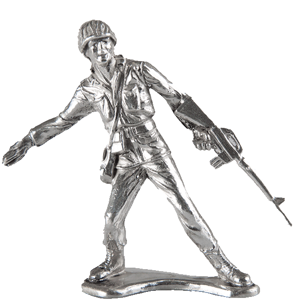 Follow Me Silver Soldier - Wholesale Bullion Available — Elemetal