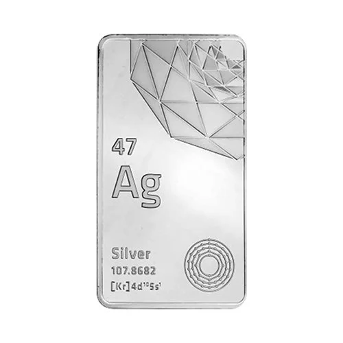 10 oz Silver Elemetal Bar – Wholesale Bullion Available — Elemetal