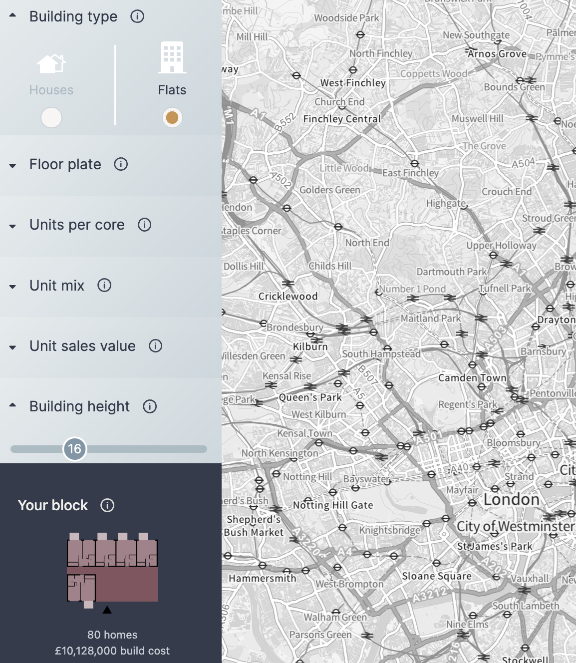 Site layouts for viability appraisalsCustom floor plans, responsive ...