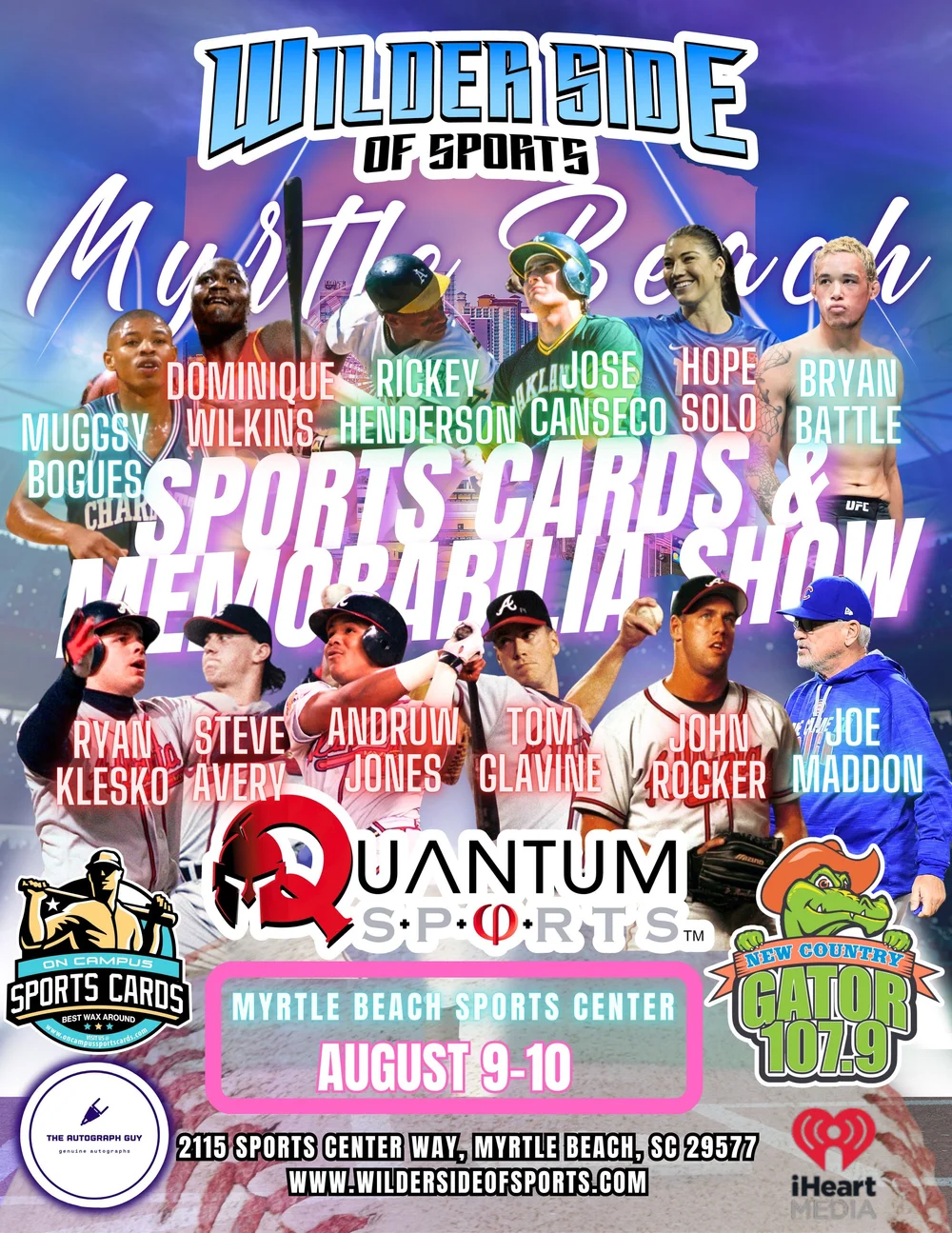Upcoming Sports Cards & Memorabilia Shows — Wilder Side of Sports