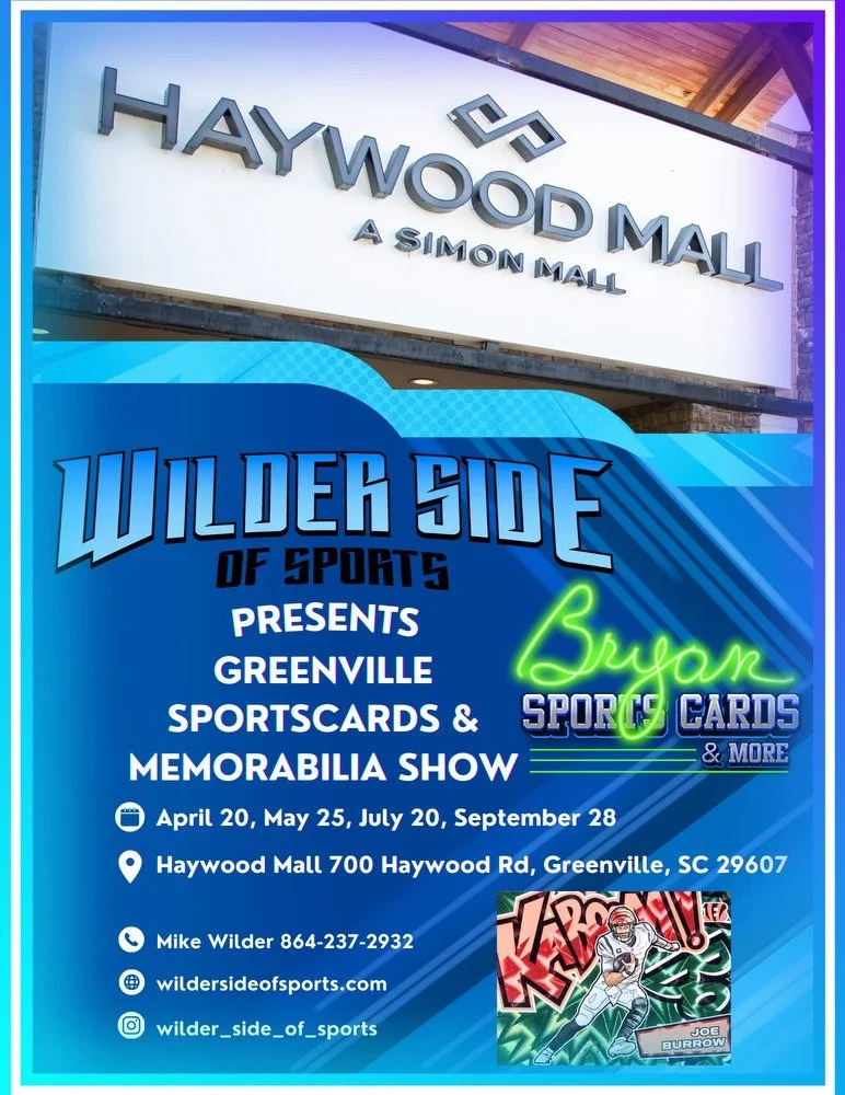 Upcoming Sports Cards & Memorabilia Shows — Wilder Side of Sports