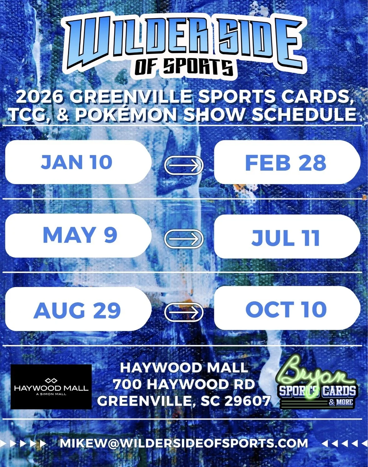 Upcoming Sports Cards & Memorabilia Shows — Wilder Side of Sports