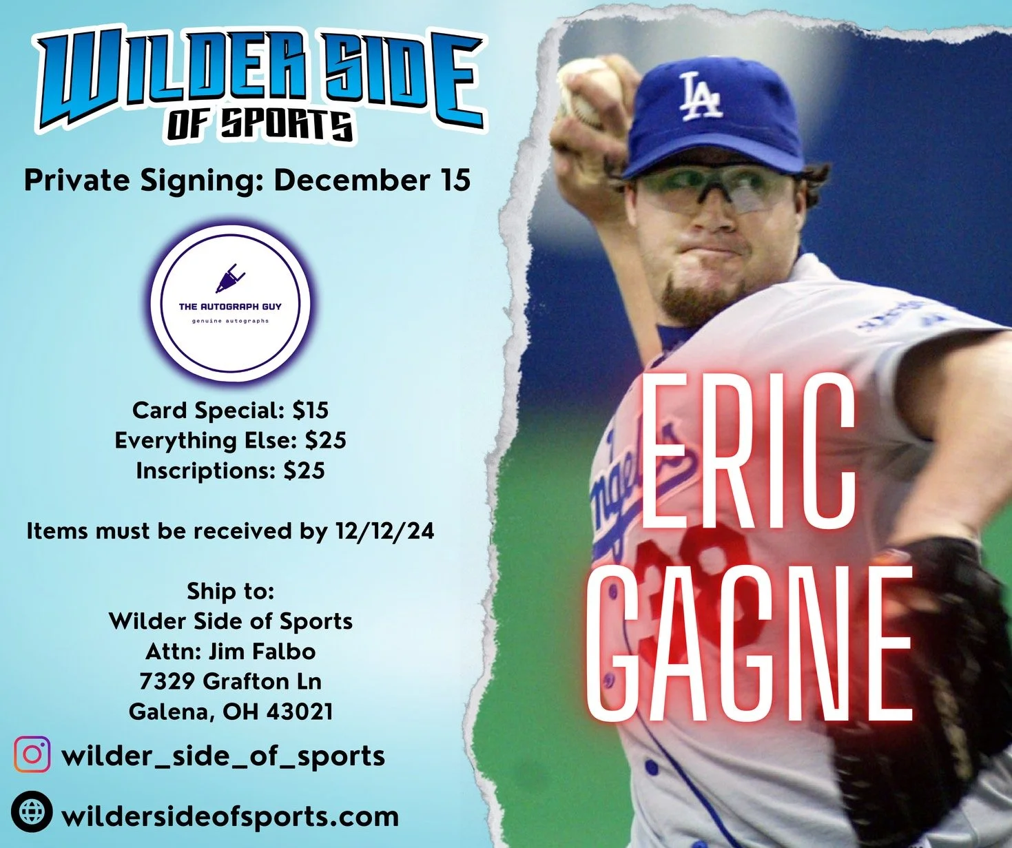 Autograph Signings — Wilder Side of Sports