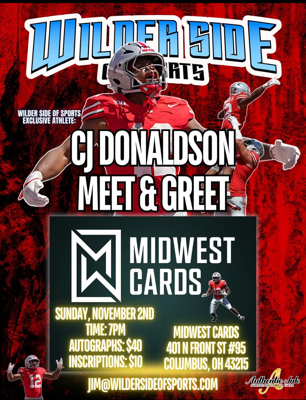Autograph Signings — Wilder Side of Sports