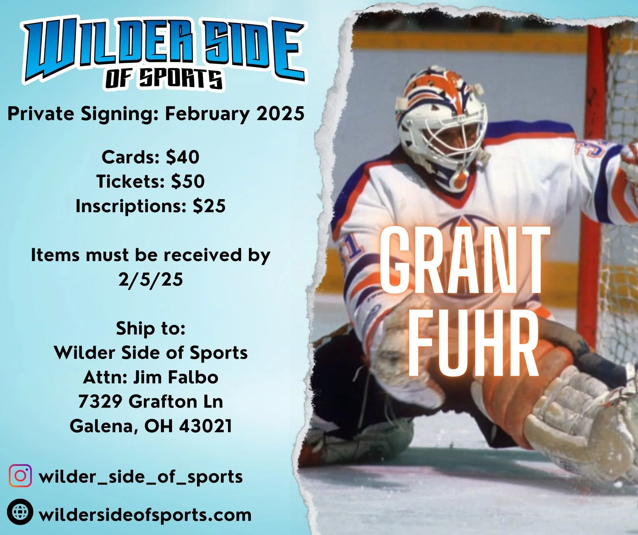 Autograph Signings — Wilder Side of Sports