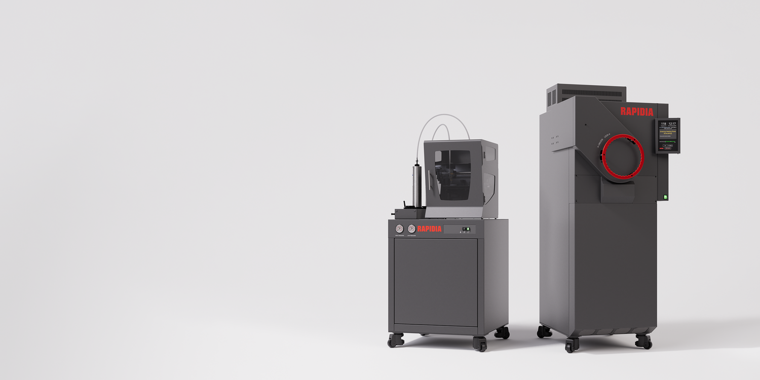 Rapidia Metal 3D Printers and Furnaces.