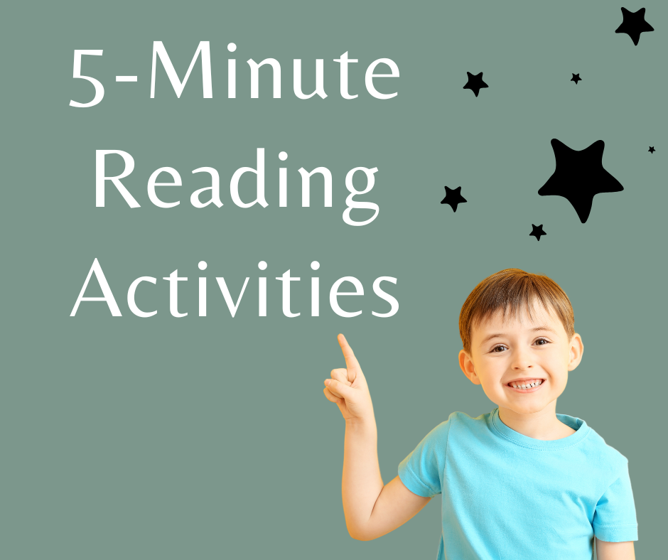 5-Minute Reading Activities for Busy Summer Days
