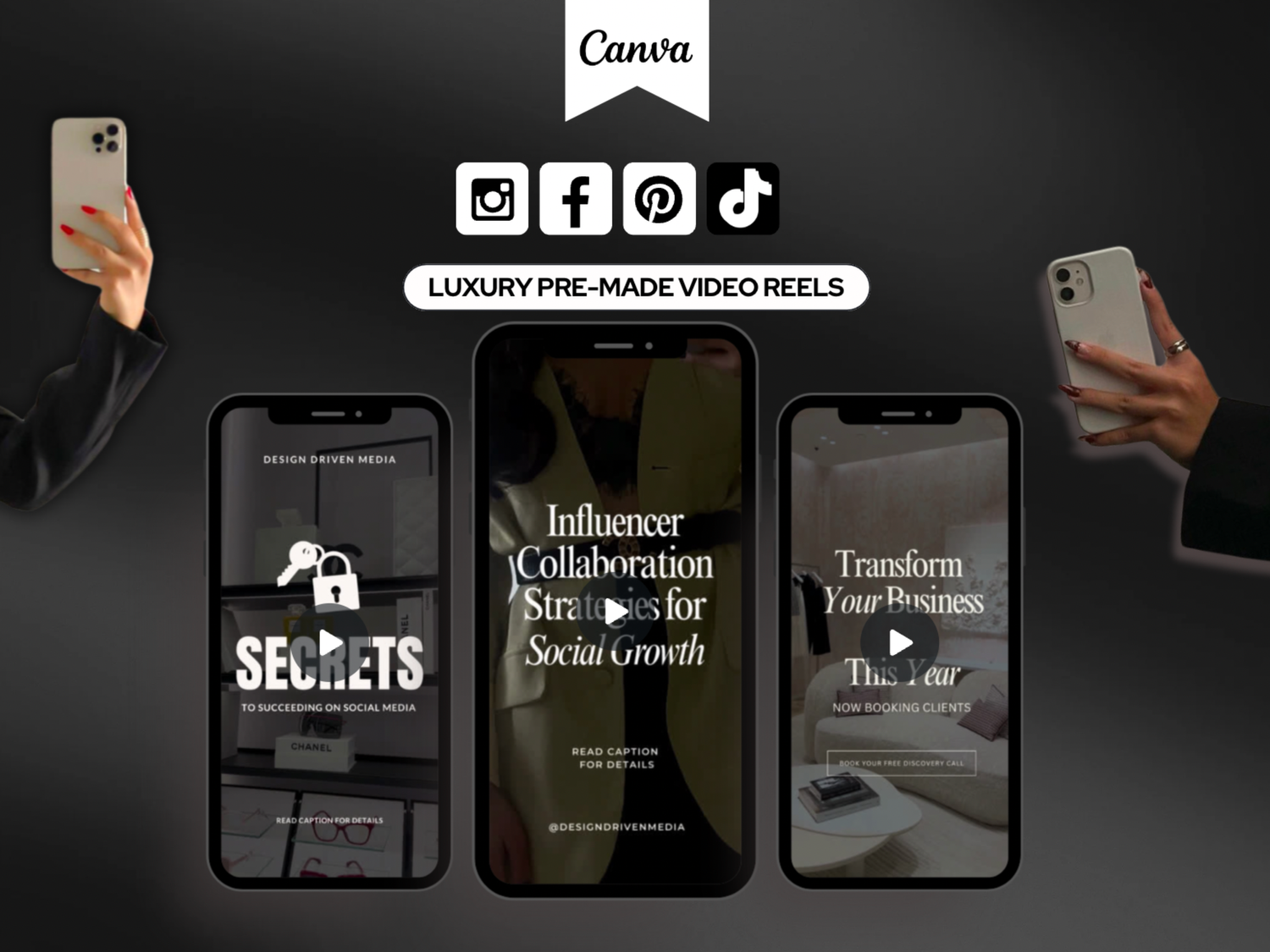 Social Media Manager Instagram Template — Design Driven Media