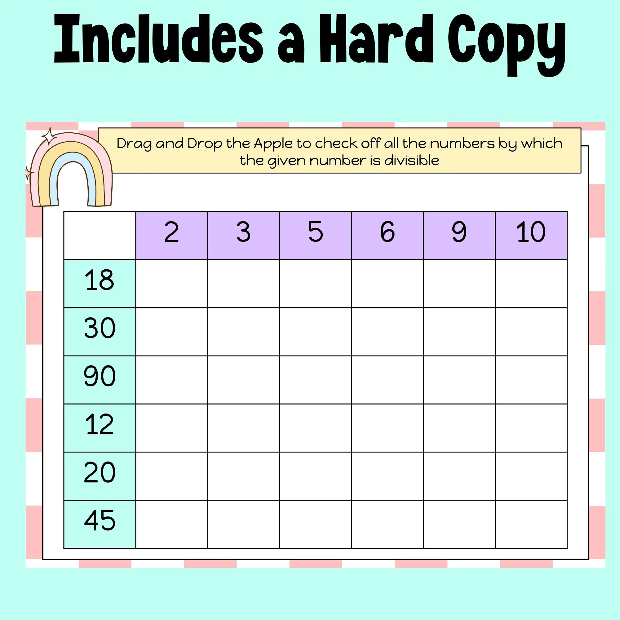 Divisibility Rules - Digital Activities for Google Slides — Math Down Under