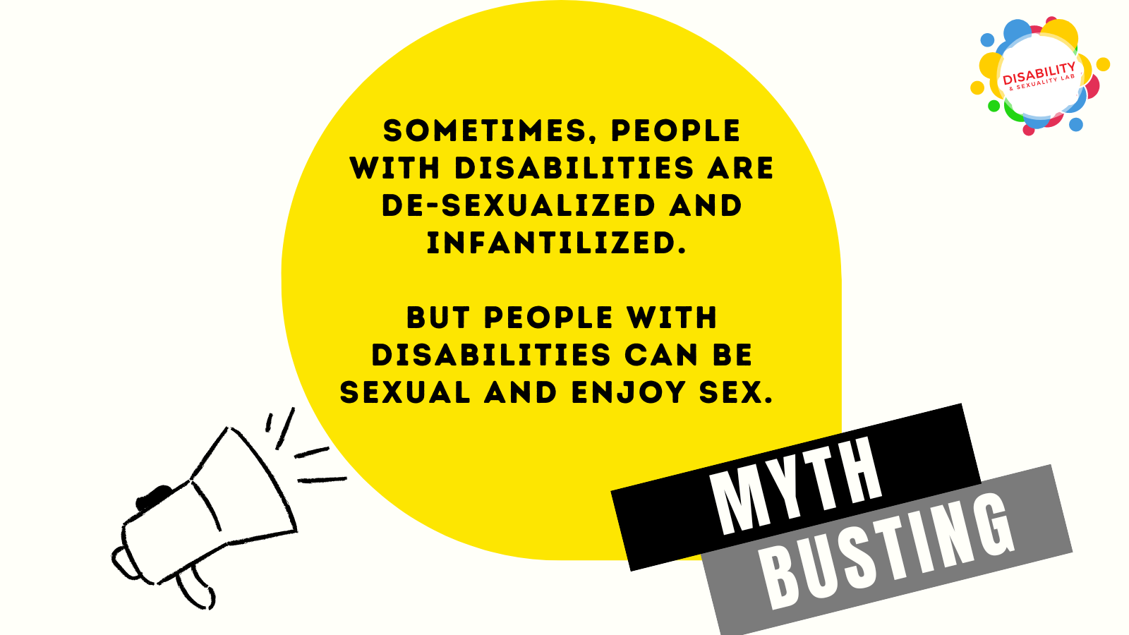 Myth Busting — Disability & Sexuality Lab