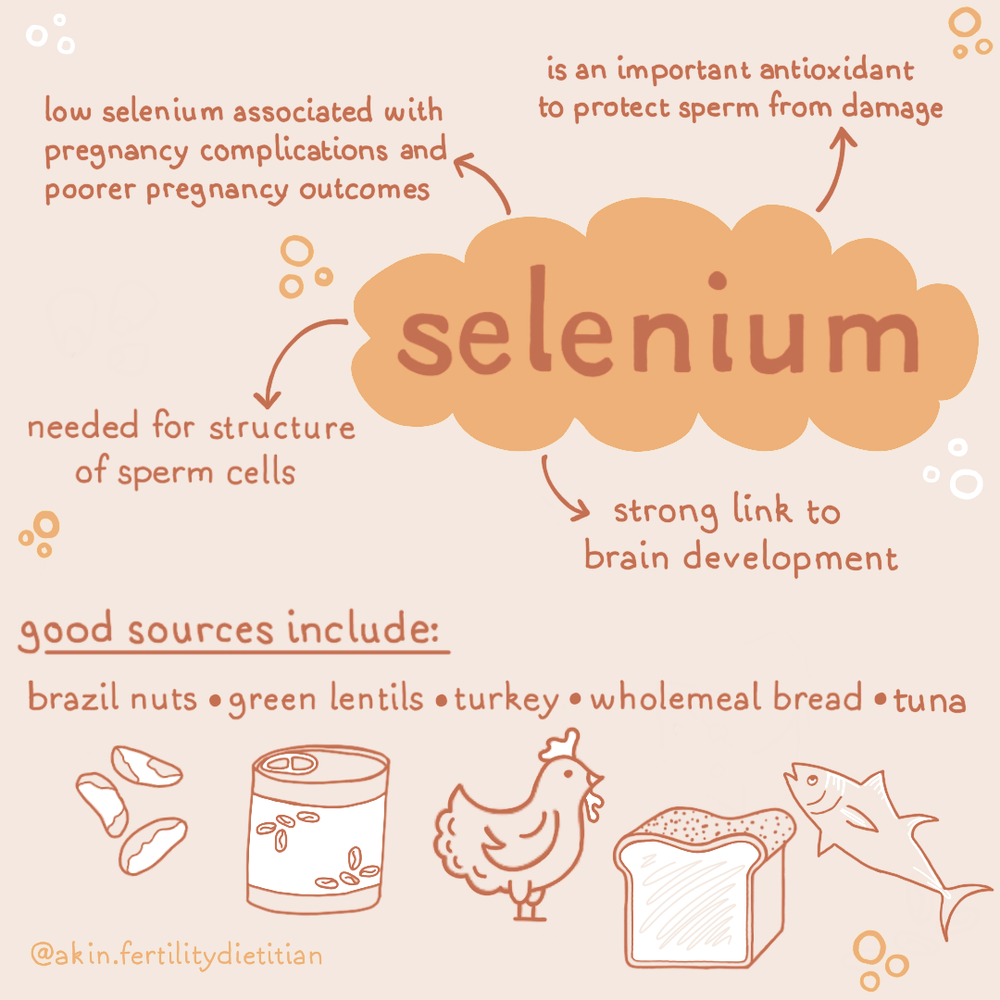 Selenium and Female Fertility — AKIN - Fertility Dietitian