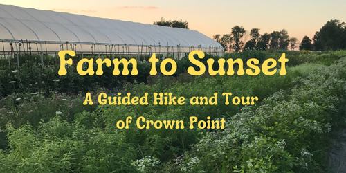 Upcoming Events Calendar — Crown Point Ecology Center
