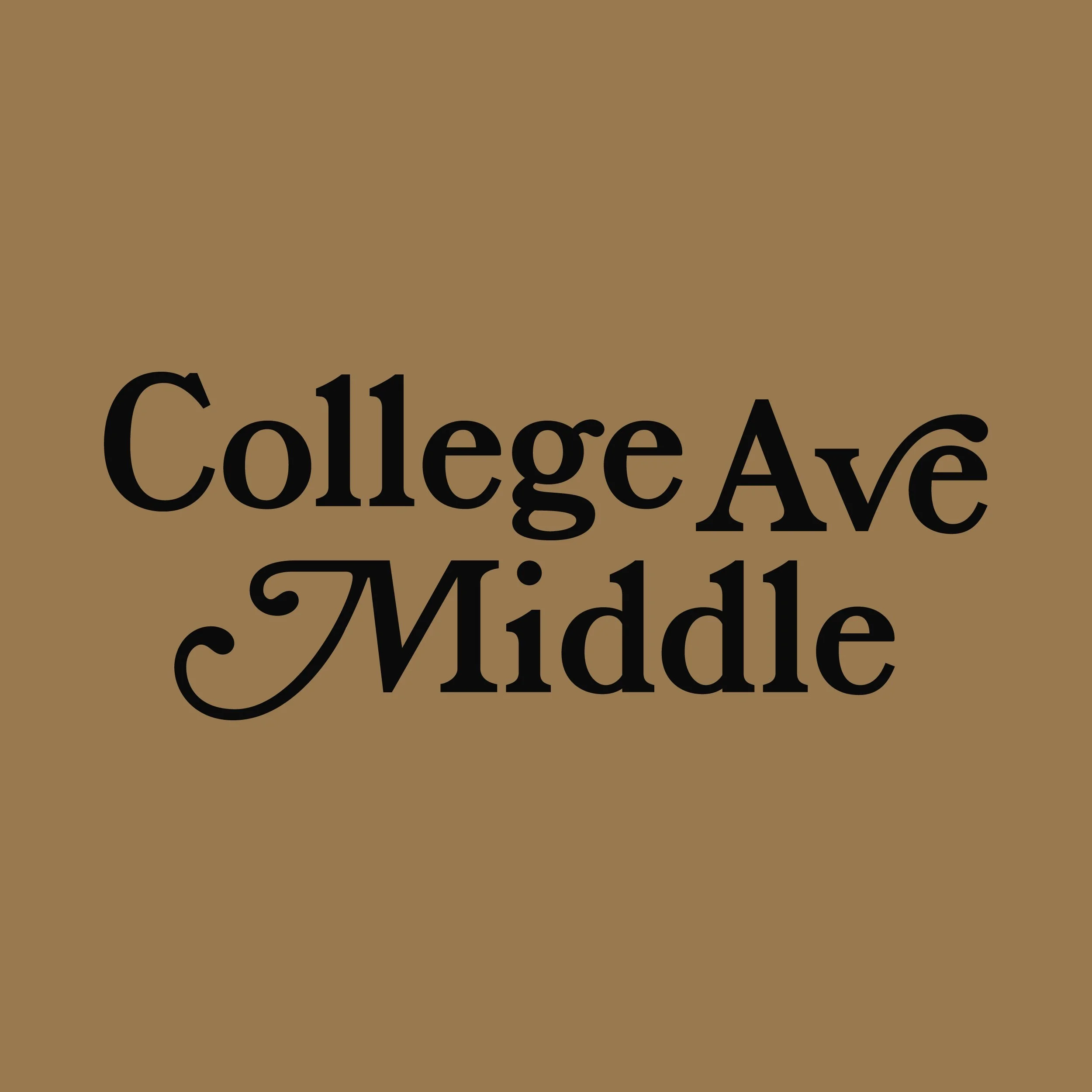 Middle School — Welcome to College Ave
