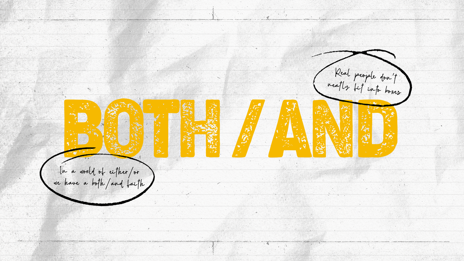 Both/And — Breakthrough Worship Resources