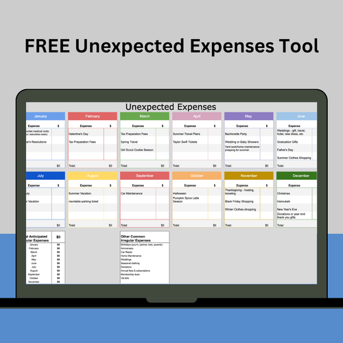 How to plan for irregular expenses? — Financial Coaching - Sarah Roller
