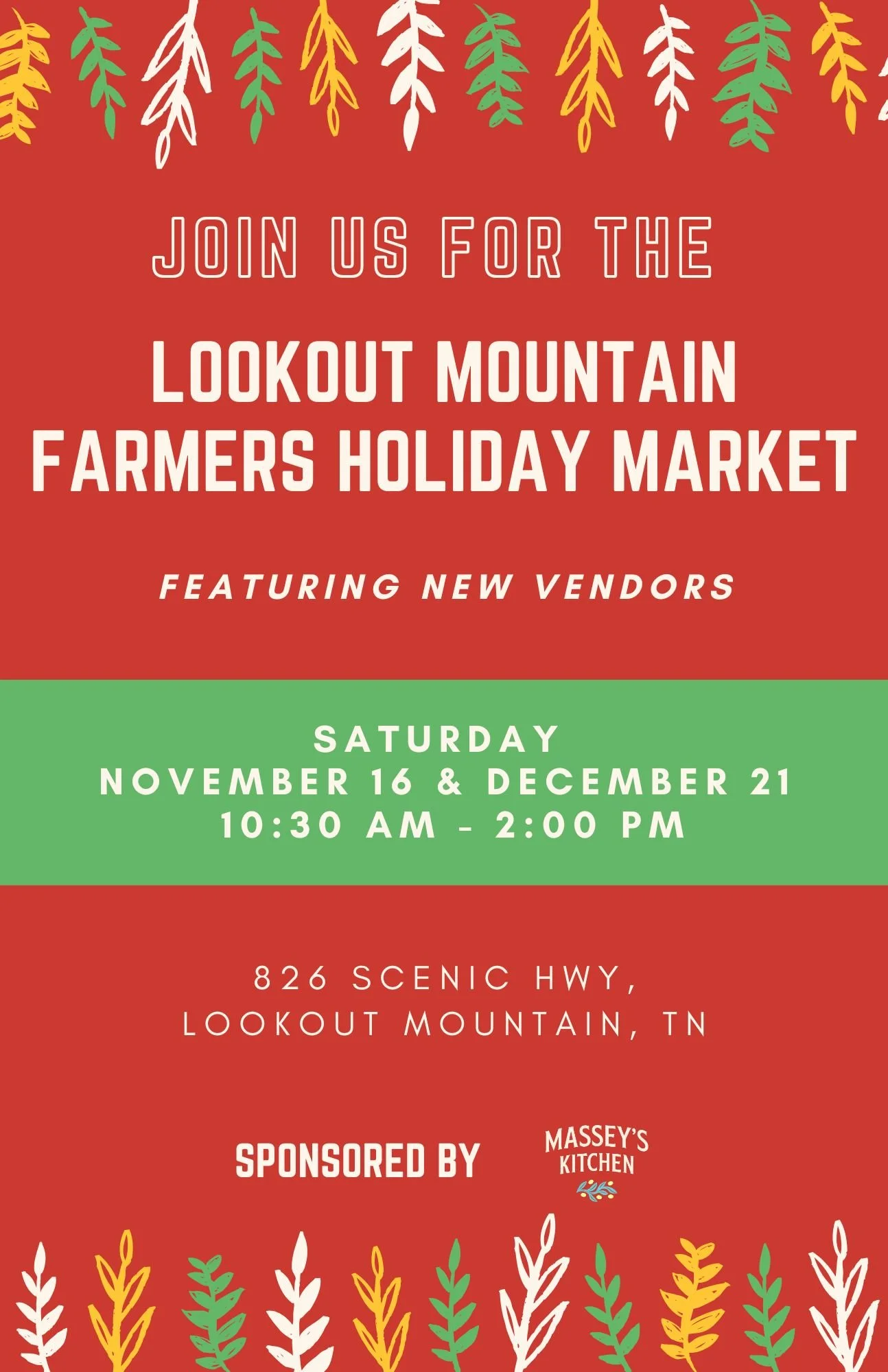 Lookout Mountain Farmers Market — Massey's Kitchen