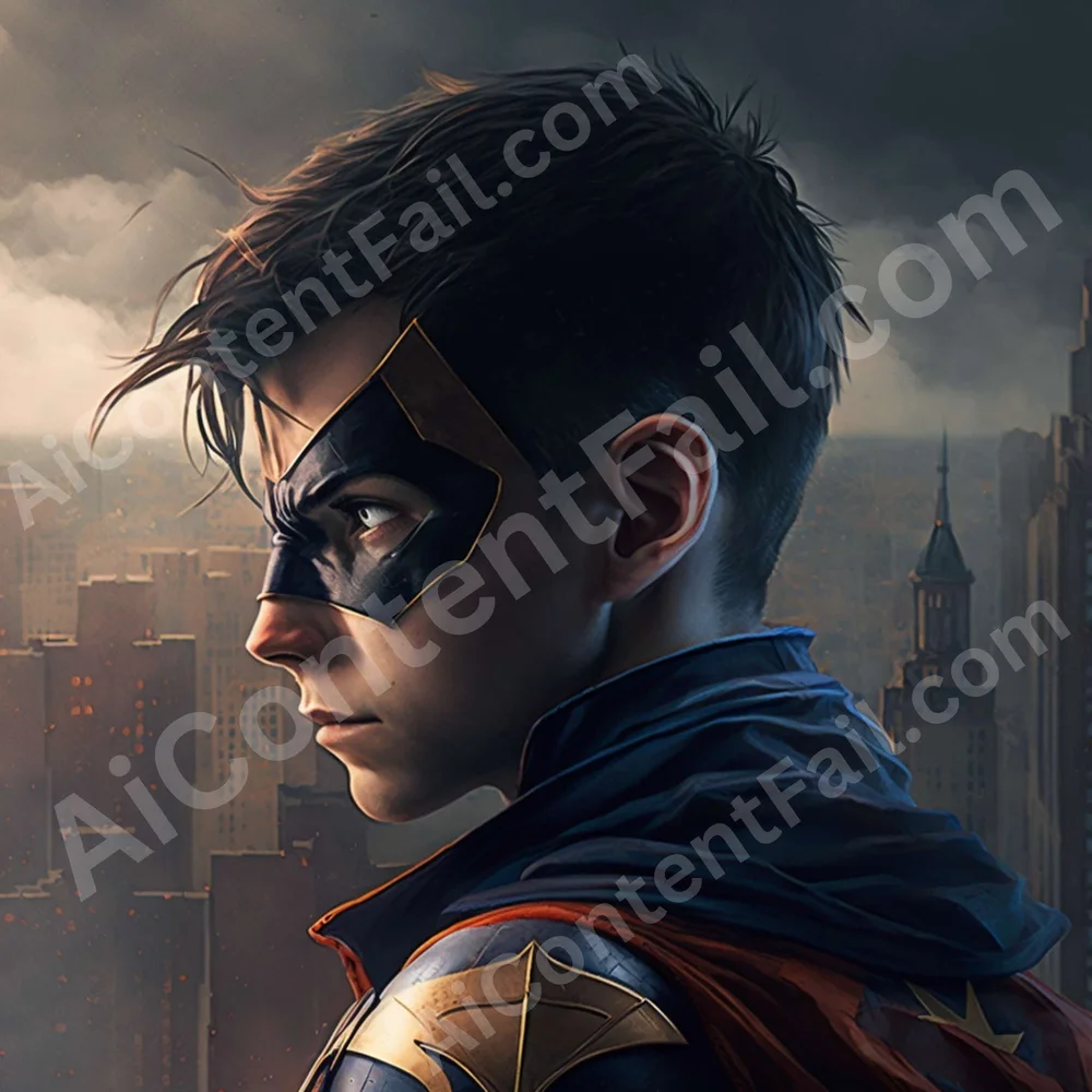 Digital Superhero Art