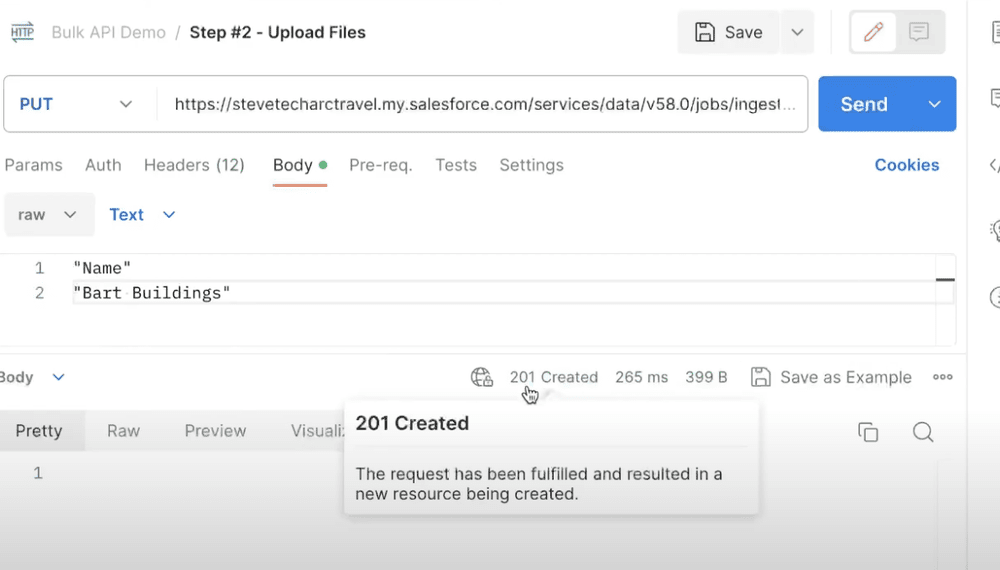 Salesforce Bulk API Steps: Importing Data at the Loading Dock ...