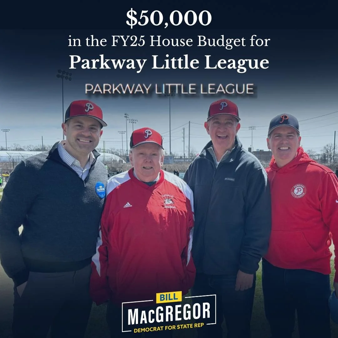 Budgets, Street Hockey, Coffee Hours, and more! — State Rep. Bill MacGregor