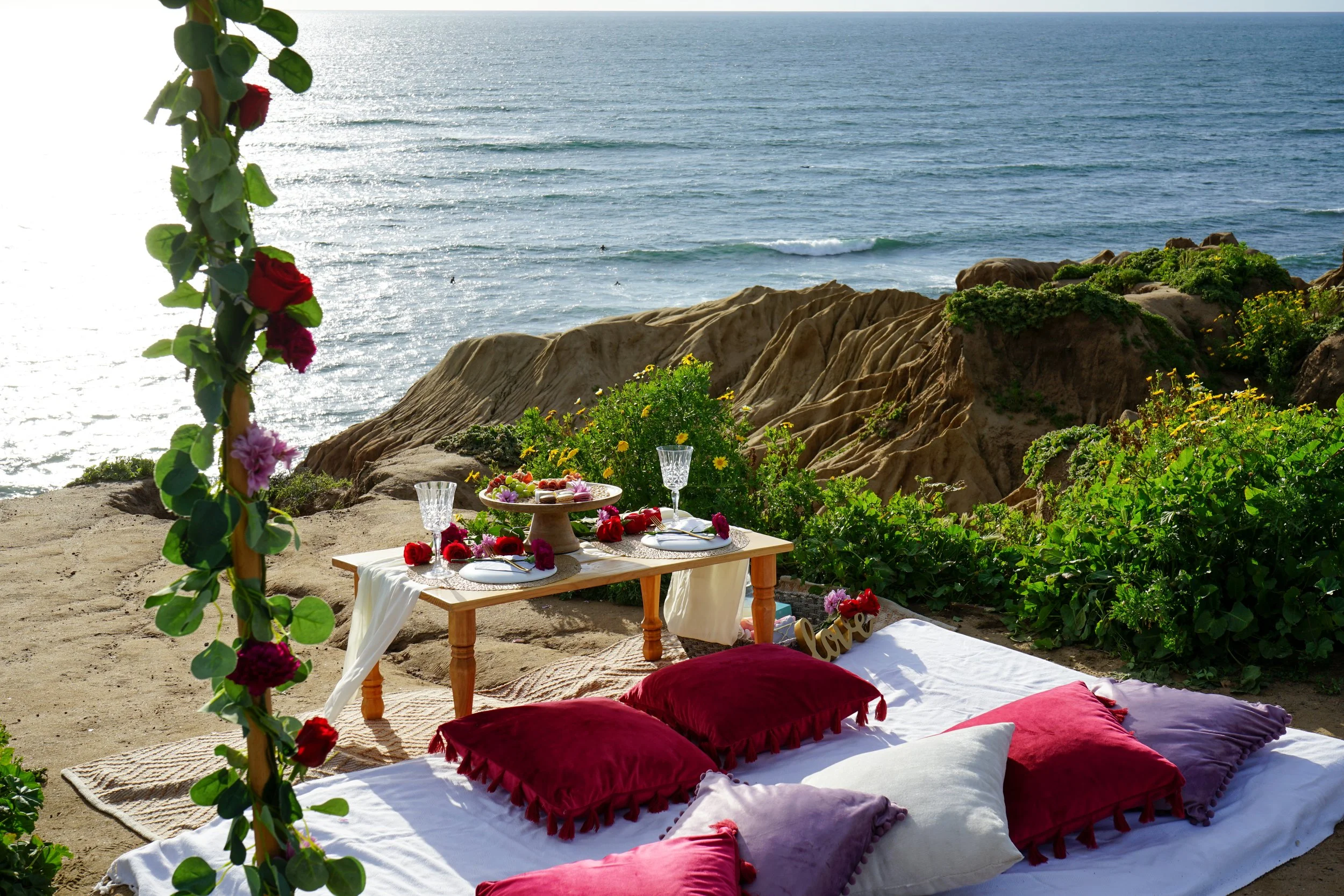 Best Proposal Picnics | San Diego — pure bliss | luxury picnics