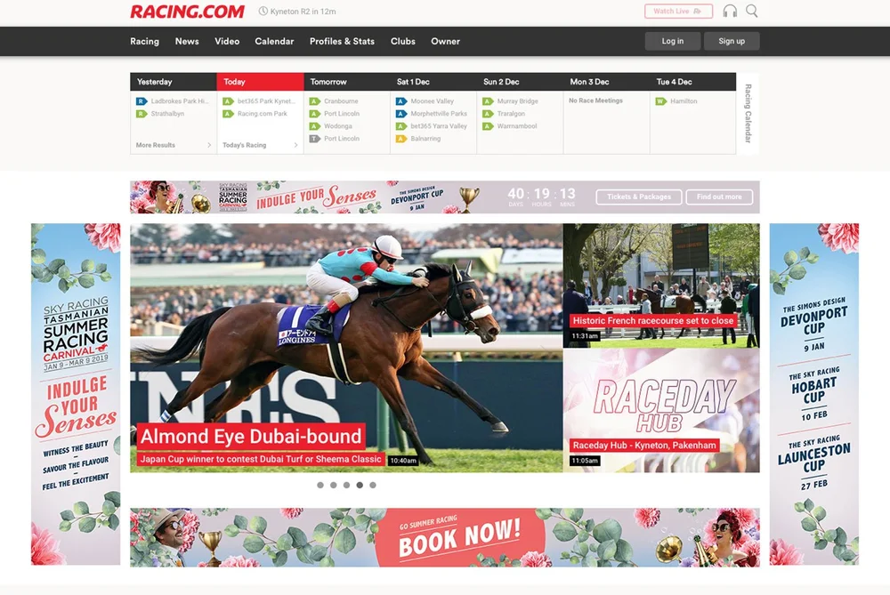 SOCIAL MEDIA CAMPAIGN - TASRACING