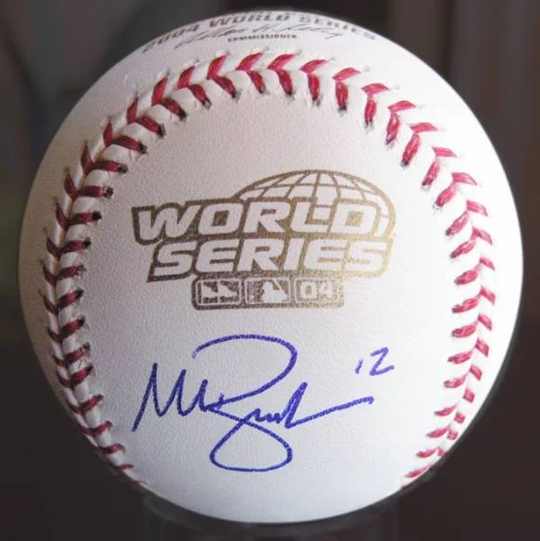 Mark Bellhorn Autographed Official World Series Baseball — Sure Shot ...