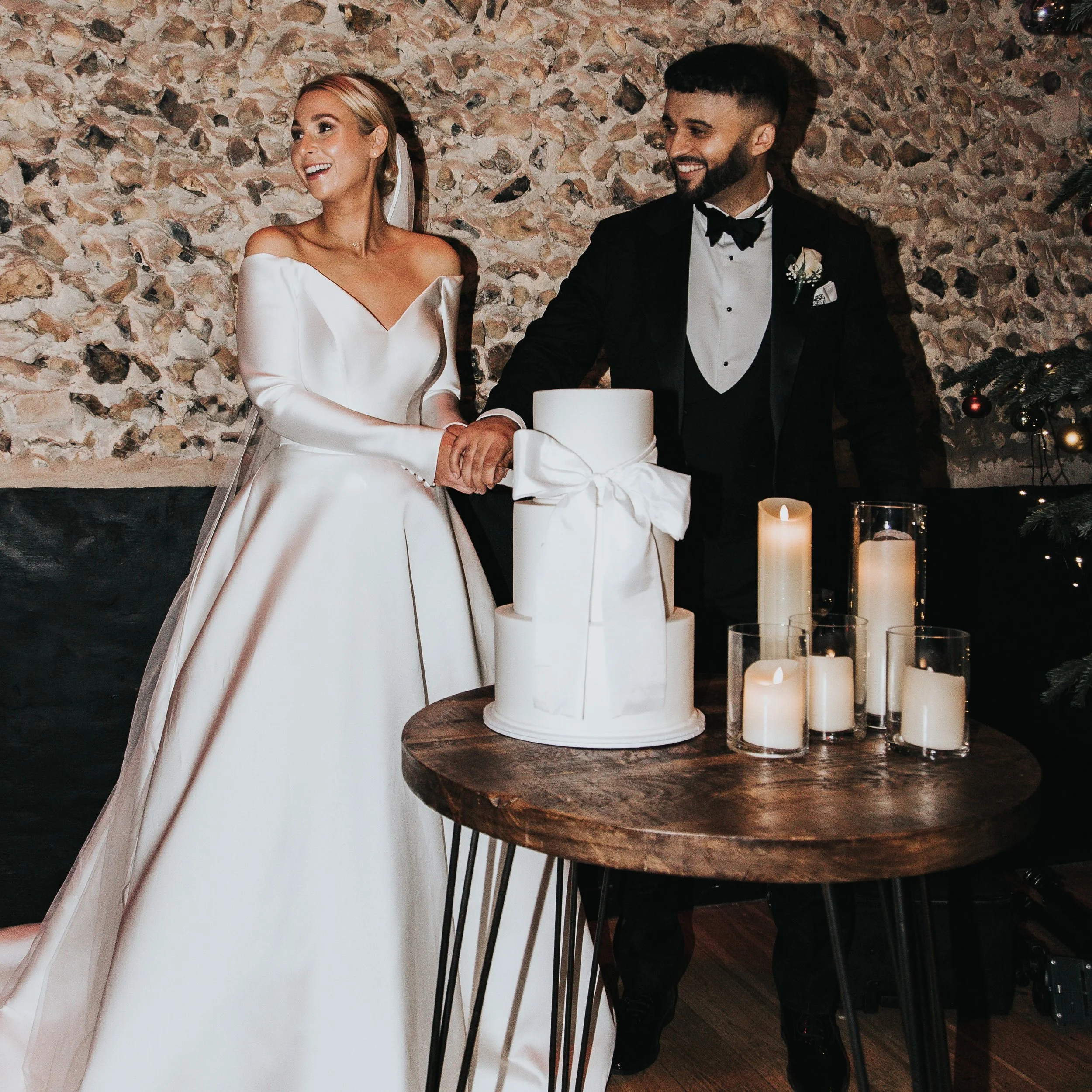 Real Wedding | Romy + Taylor | Winter Wedding — The Granary Estates