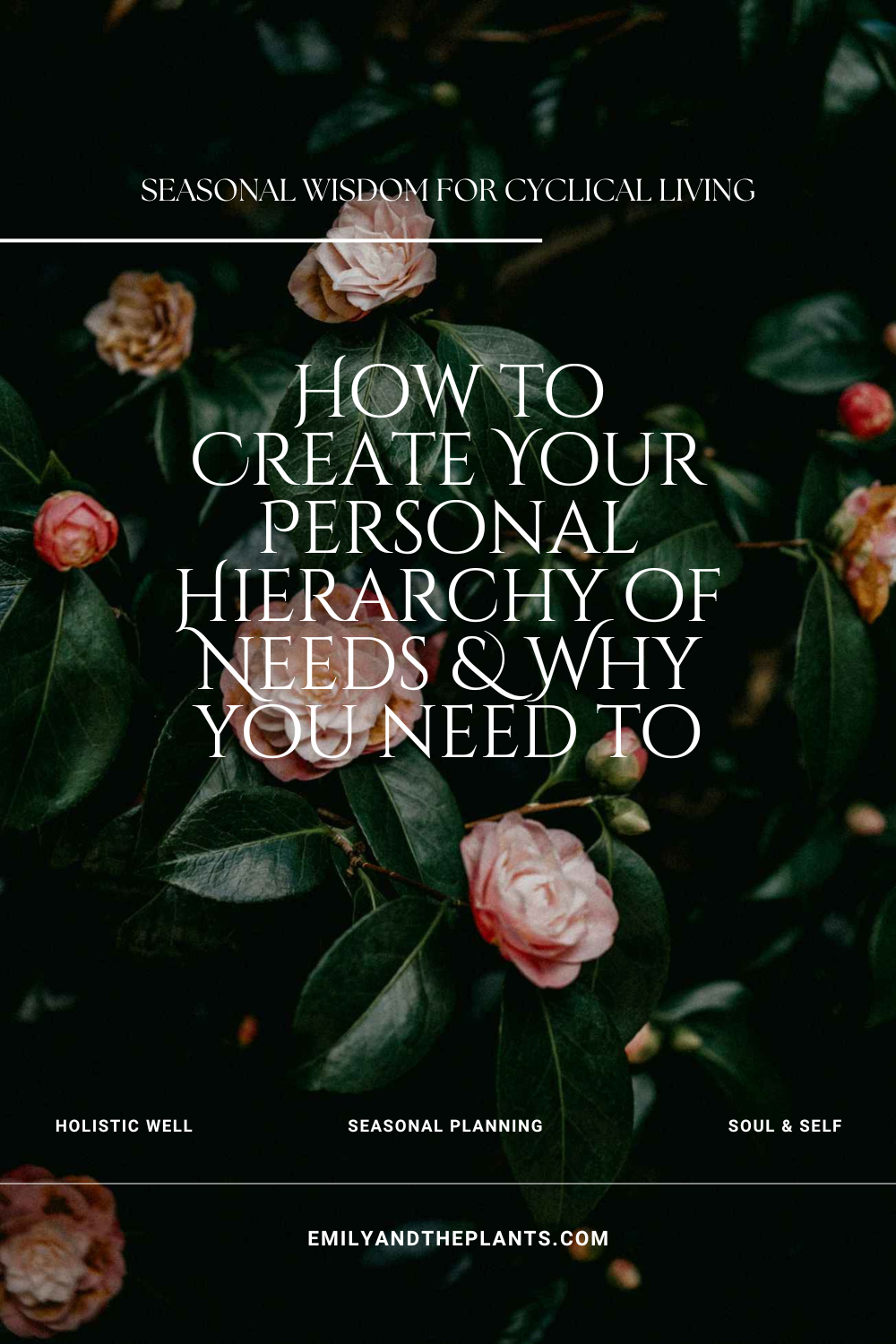 Creating Your Personal Hierarchy of Needs — Emily & the Plants