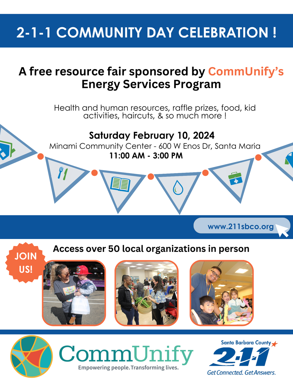 2-1-1 Community Day Celebration — PUENTE