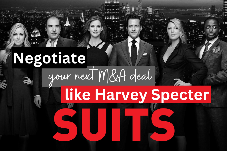 Negotiate Your Next M&A Deal Like Harvey Specter in Suits — By Michael ...