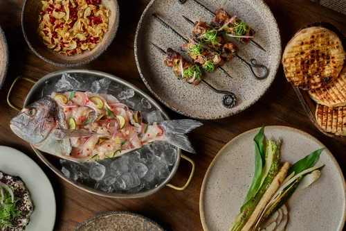 A 96 cover restaurant serving an incredible menu by Yiannis Mexis, ex ...