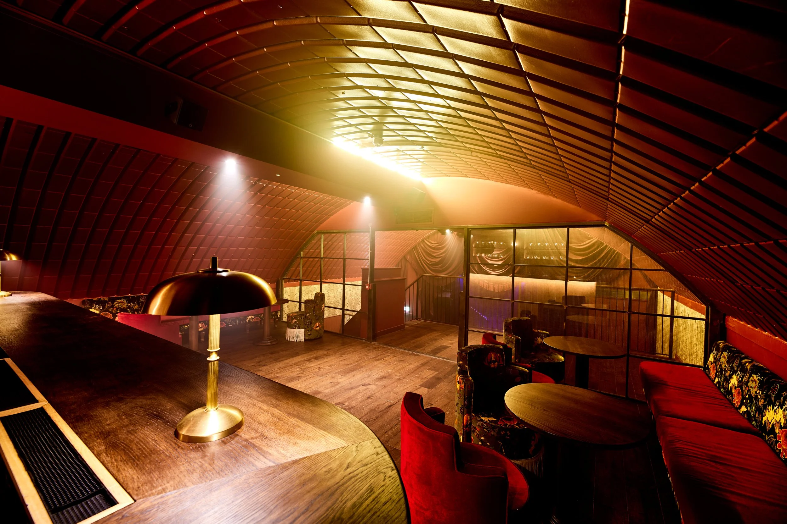 A 90 capacity split level dedicated private event space with small ...