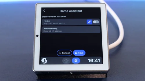 Home Assistant on a Shelly Wall Display — Home Automation Guy