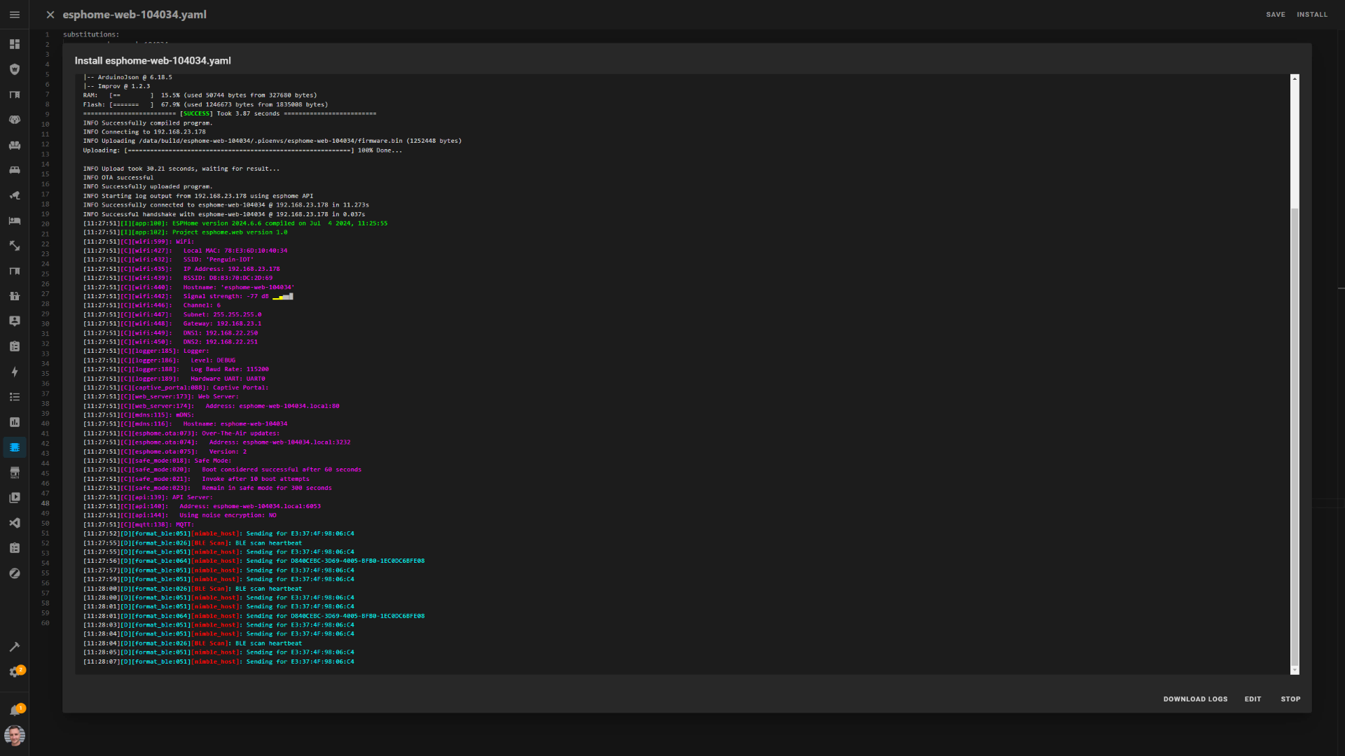 Esphome Room Presence Detection With Bermuda Ble Trilateration — Home