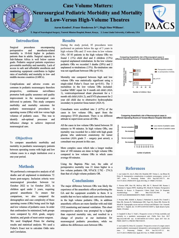 Poster Archive — Kisumu Neurosurgery Symposium