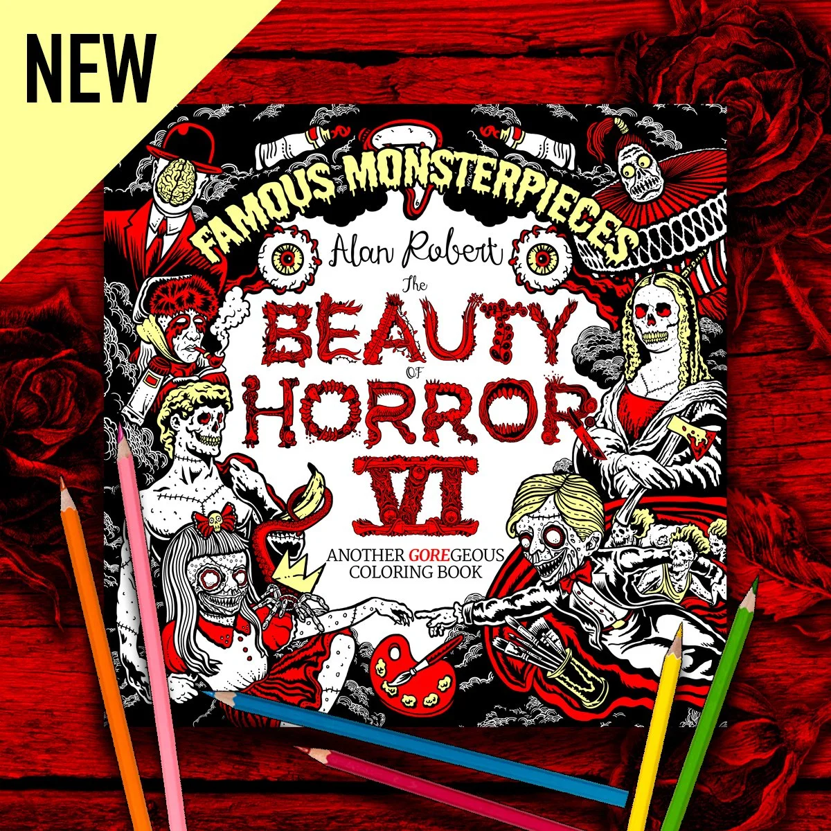 The Beauty of Horror Coloring Books