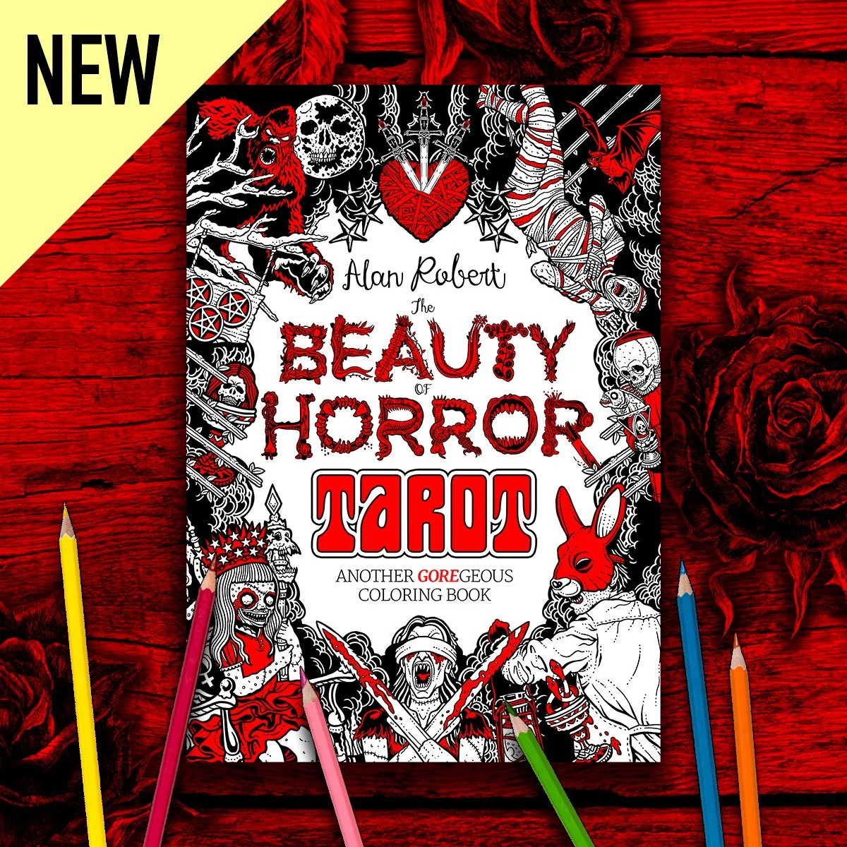 The Beauty of Horror Coloring Books