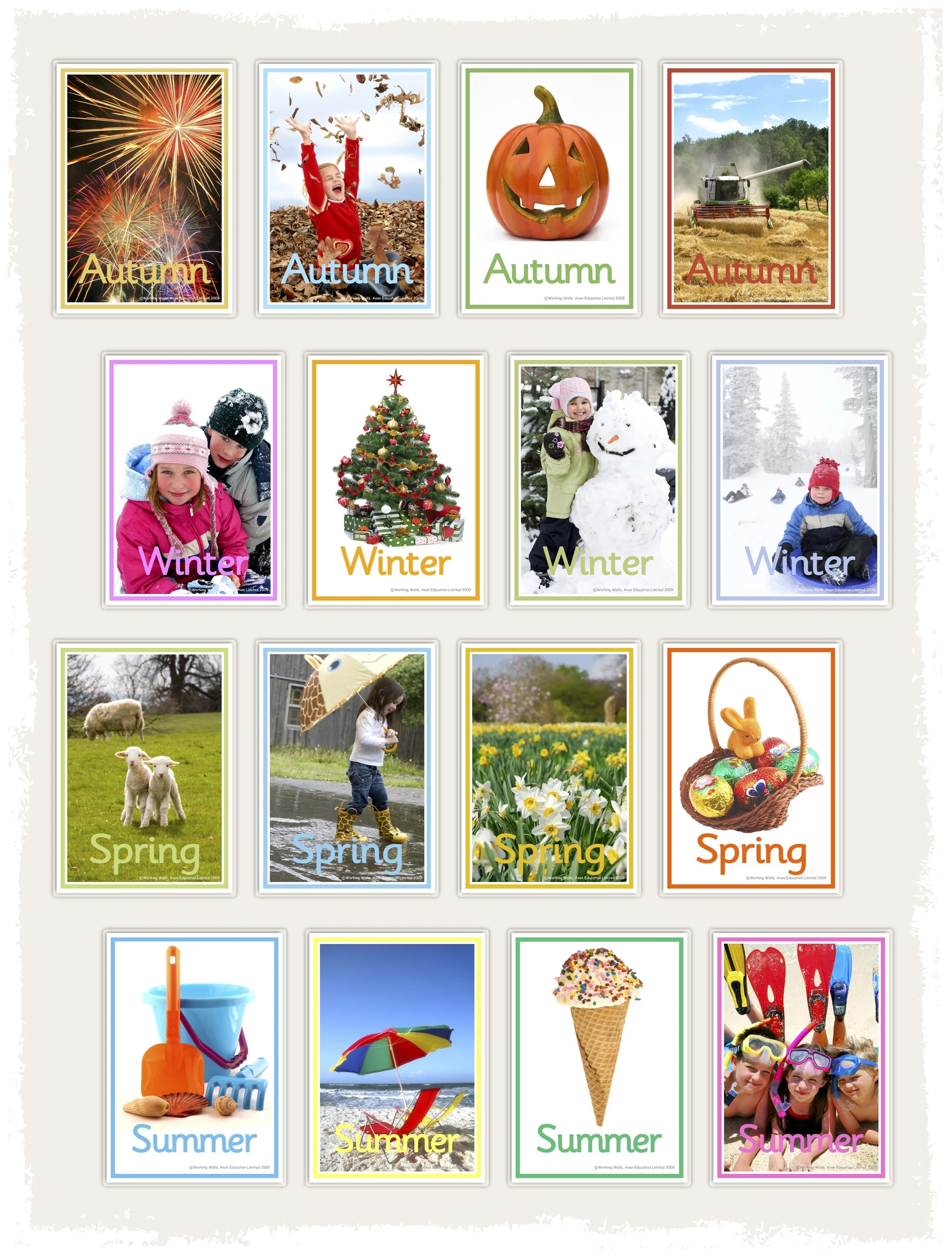 Picture Alphabet Poster Pack — working walls