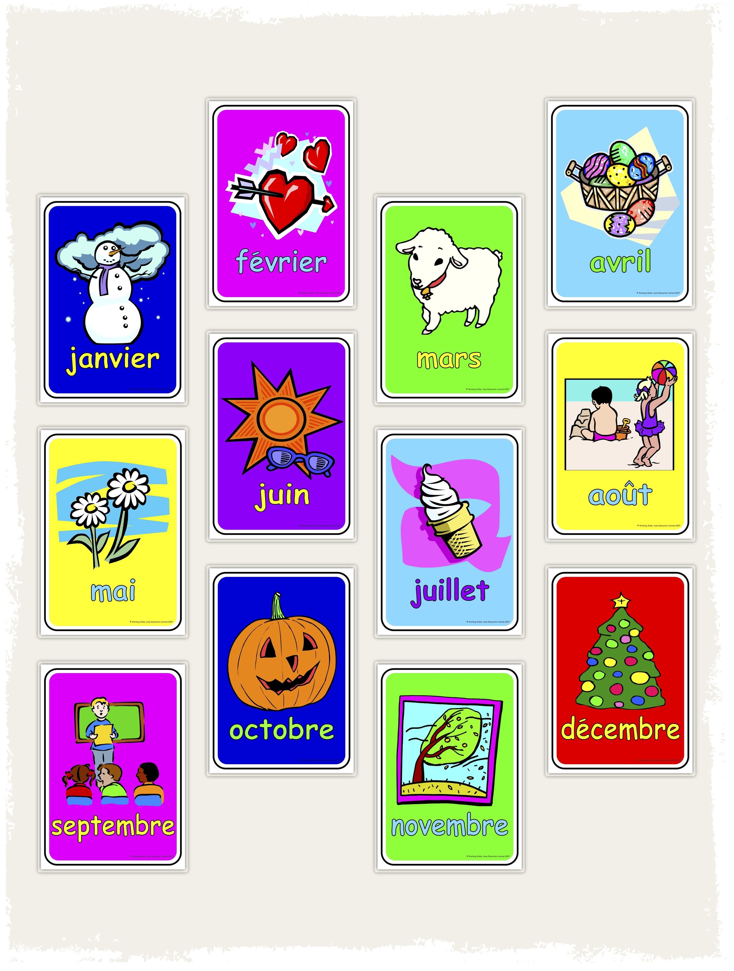 French Vegetables Poster — working walls