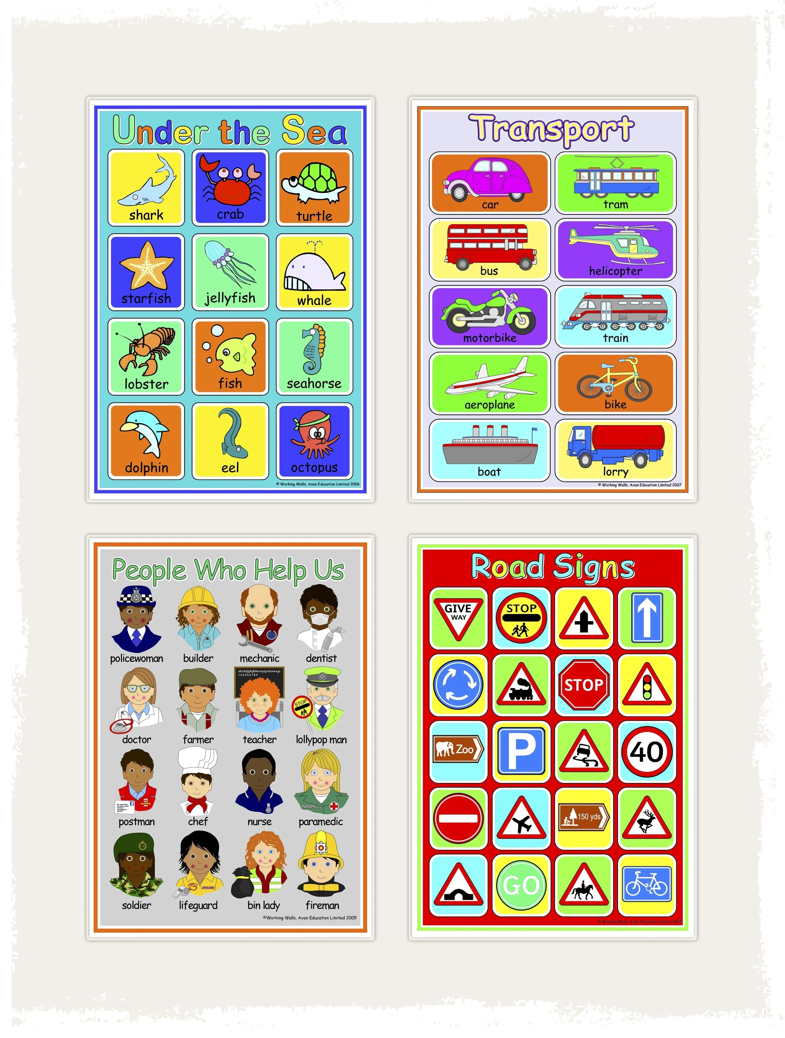 Times Tables Poster — working walls