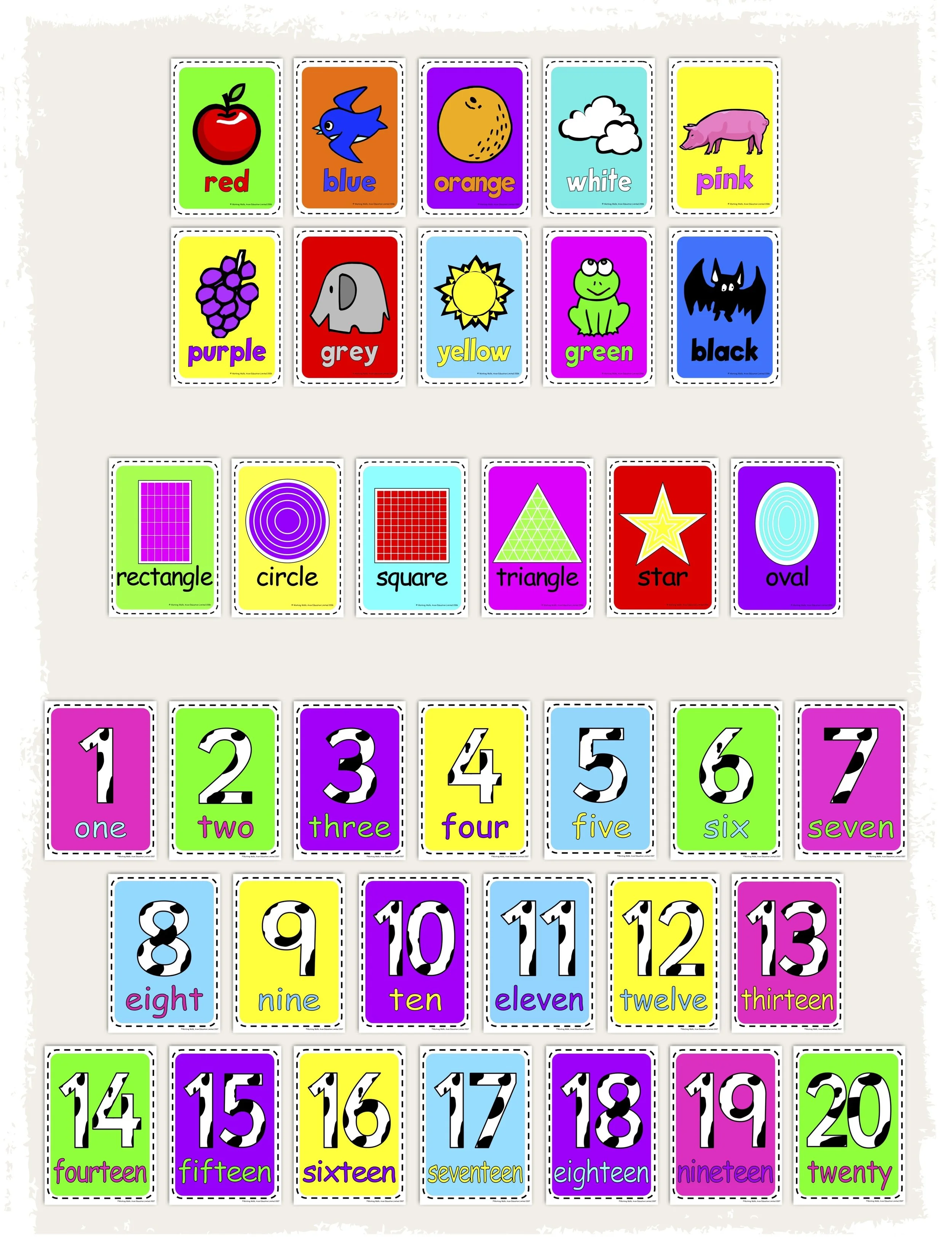 Alphabet Poster Pack — working walls