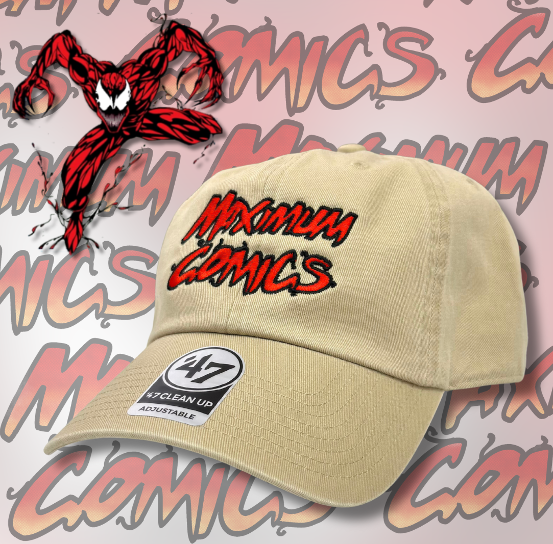 Maximum "Carnage x Comics" Baseball Cap — Maximum Comics